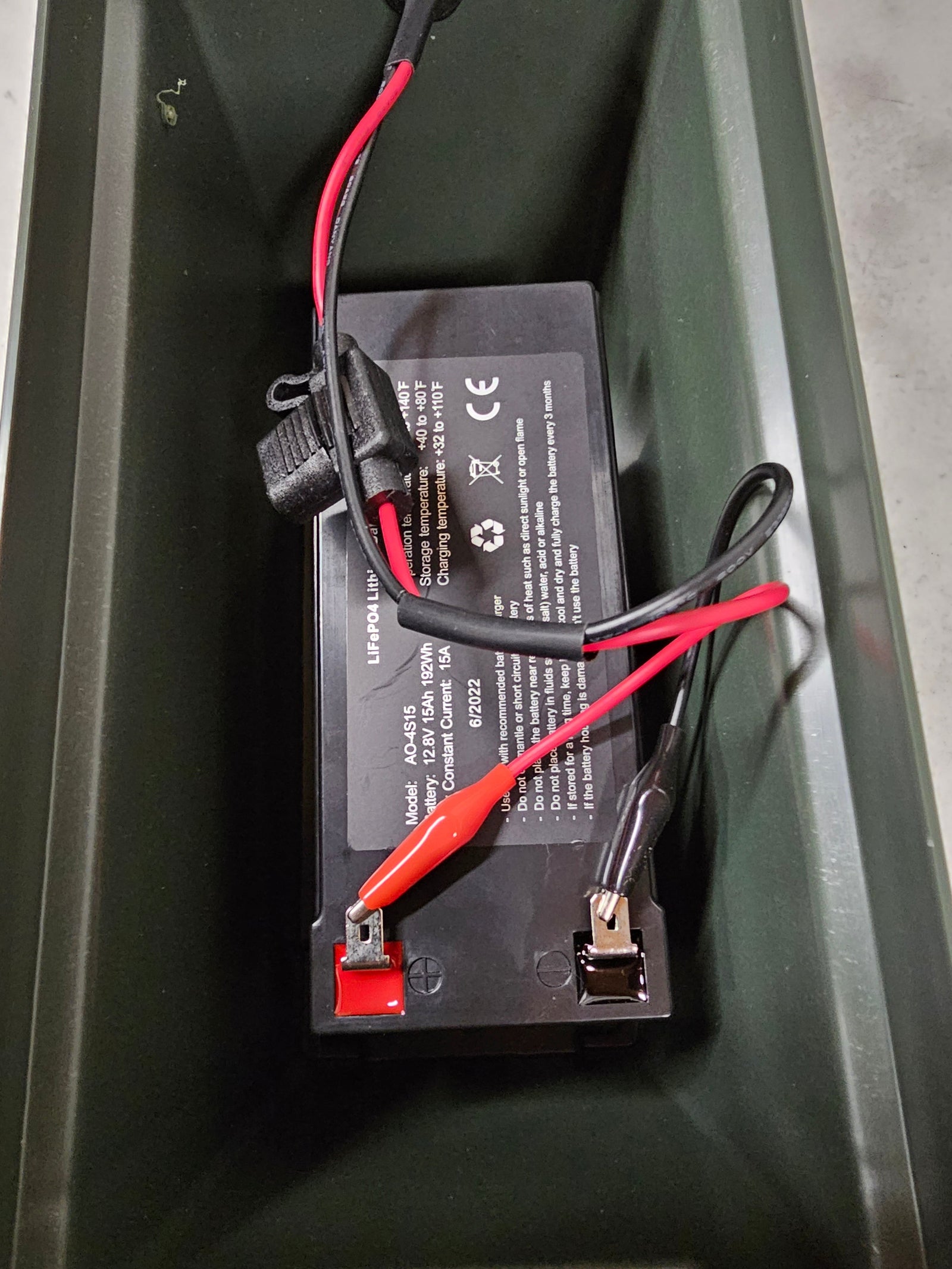 Trail Camera Battery Box Economy Elite